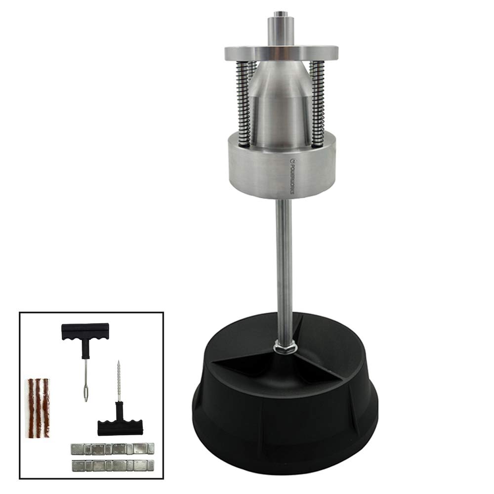 Buy POWERWORKS Portable Bubble Wheel Balancer, Static Tire Rim ...