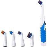Amazon.com: Electric Cleaning Brush with 4 in 1 Multiple Brush Heads ...