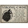 Amazon.com: SIGNCHAT Wolf Viking Code Protect Your Family Honor The ...