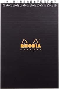 Rhodia Wire Bound Pad Wire Bound Pad, A5 1 (CR-16921) : Amazon.com.au ...