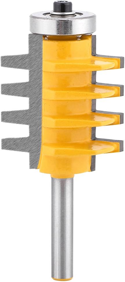 1/4 Inch Cutting Dia Reversible Finger Glue Joint Router Bit 1/4" Shank ...