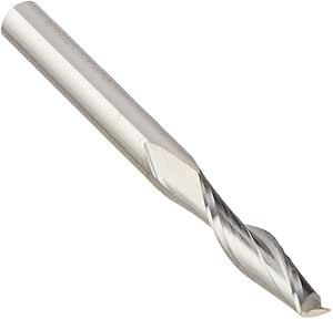 Yonico 31215-SC 1/4-Inch Dia. 2 Flute Upcut Spiral End Mill CNC Router ...