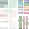 Amazon.com : Temiary 1000 Sheets Transparent Pastel Sticky Notes with ...