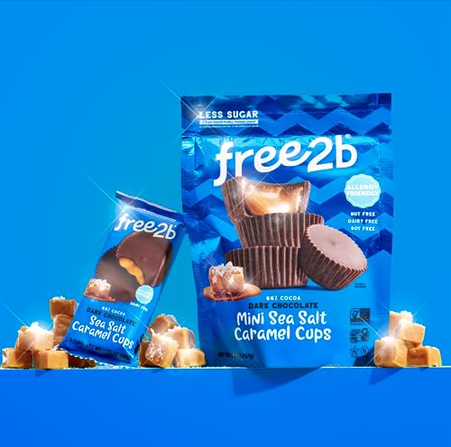 Free 2b Sea Salt Caramel Mini Cups, School Safe and Allergy Friendly ...