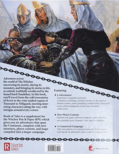 R. Talsorian Games The Witcher Tabletop Roleplaying Game – A Book of ...