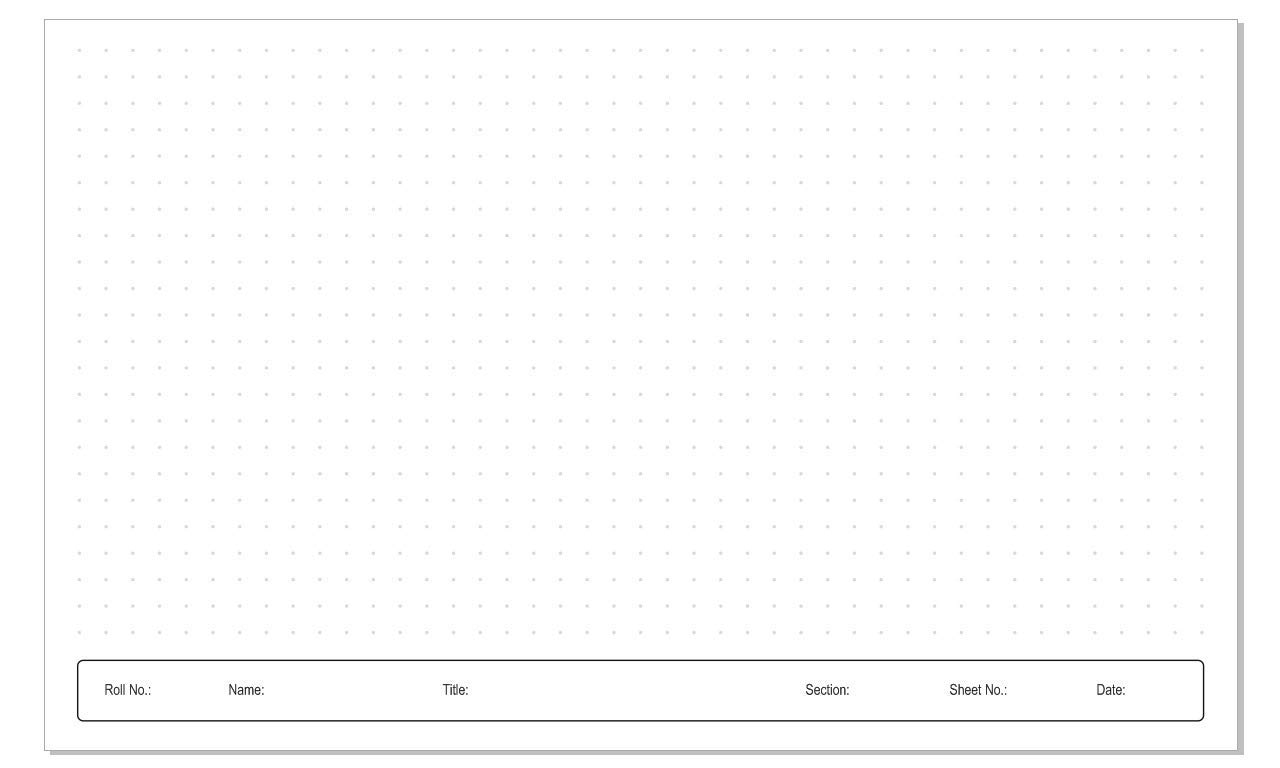 ATOZ A3 Size Ivory Orthographic & Isometric Engineering Drawing Grid ...