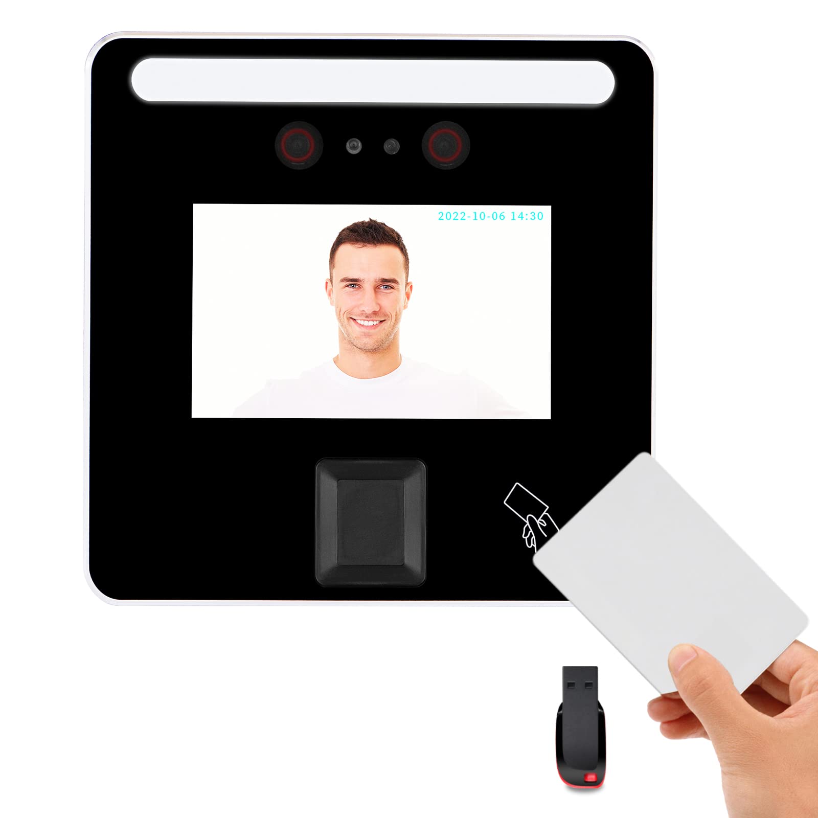 Mua Hysoon Multi-Display Time Clock with Touch Screen, Fingerprint ...
