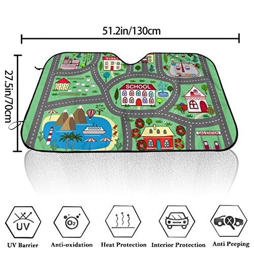 Excellent Street Play mat for Kids Exercise Leisure Auto Windwhield ...