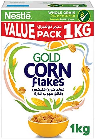Nestle Gold Cornflakes Cereal, 1Kg Promo, Yellow price in UAE | Amazon ...