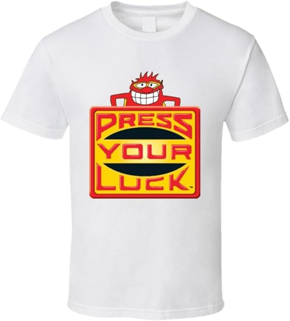 Press Your Luck Game Show No Whammies T Shirt | Amazon.com