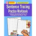 Sentence Tracing Practice Workbook: Sentence Handwriting Practice For ...