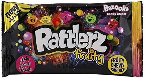 Bazooka Rattlerz Fruity Chewy Candies, 40g - Pack of 1 price in Saudi ...