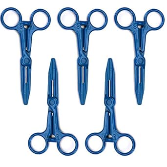 Amazon.com: 5-Pack Betor MRI Safe Full Plastic Disposable Hemostat ...