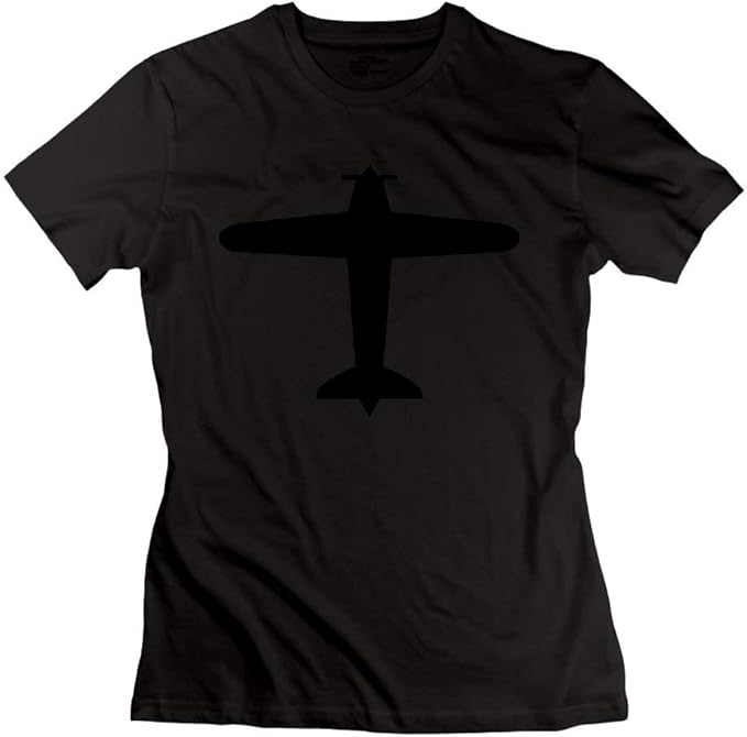 Aircraft Planelying Womens Tshirts: Amazon.co.uk: Clothing
