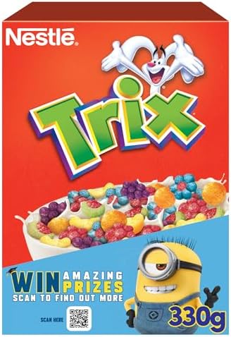 Nestlé Trix, 6 Fruity Shaped Breakfast Cereal Pack, 330g price in Saudi ...