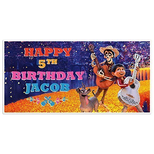 Coco Birthday Banner Party Backdrop Decoration in Bahrain | Whizz Home ...