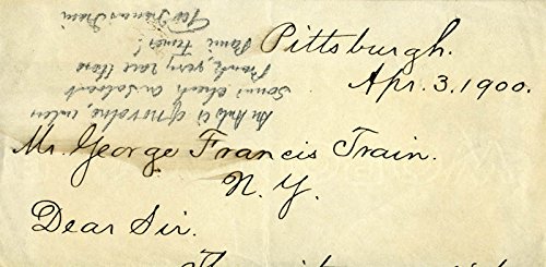 George Francis Train - Signature on Galleon Philippines