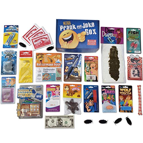 Laughing Smith Ultra Prank and Joke Box - 28 Funny Pranks with Over 80 ...