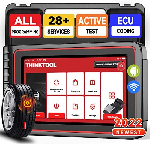 THINKCAR 2022 Thinktool Bidirectional Scanner TPMS Programming&Relearn ...