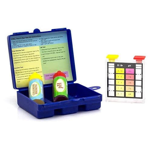 WWD POOL Swimming Pool Testing Kit Spa Water Chemical Test Kit Water ...