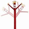 Mkevi 20ft Sky Air Puppet Dancer Inflatable Arm Flailing Tube Man ...