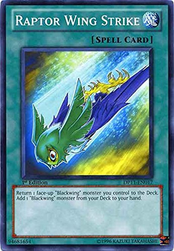 Amazon.com: Yu-Gi-Oh! - Raptor Wing Strike (DP11-EN017) - Duelist Pack ...