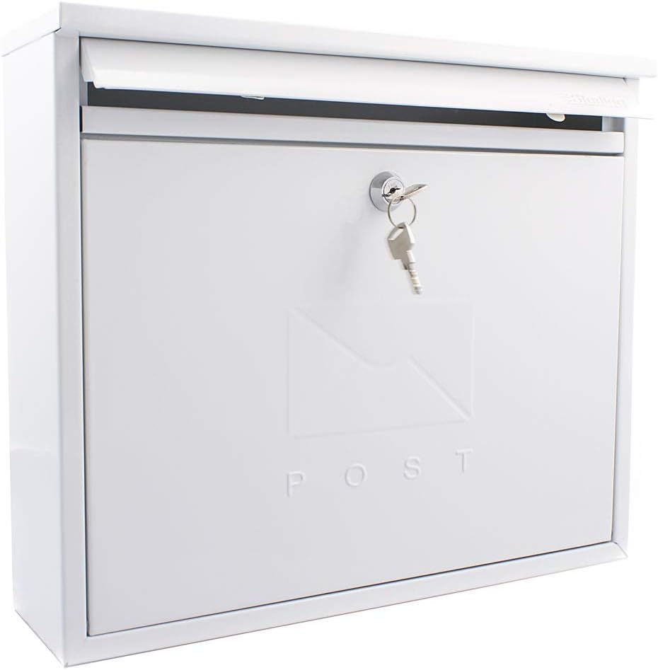 Sterling MB02 Elegance Wall Mounted Galvanised Steel Lockable ...
