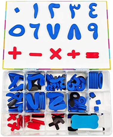 ALMEKAQUZ Arabic Classroom Magnetic Alphabet Letters Kit (2 Sides ...