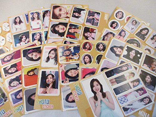 韓国 K-POP ☆TWICE トゥワイス MINA ミナ☆ STICKER SET 16PCS ステッカー シールの買取価格・相場 | 高価 ...