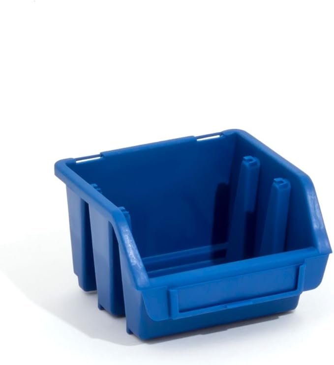 Lot de 5 boites de rangement bacs a bec en bleu ERGO-Box taille 1 ...