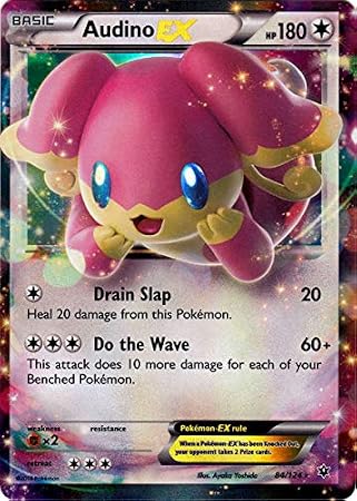 Pokemon - Audino-EX (84/124) - XY Fates Collide - Holo, Decks & Sets ...
