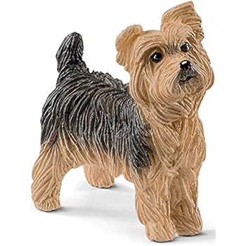 Amazon.com: Sandicast Life Size Yorkshire Terrier Sculpture, Sitting ...