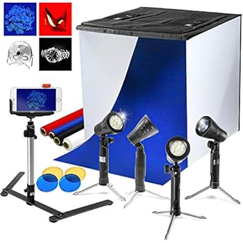 Amazon.com : LimoStudio 24" Table Top Photography Studio Light Tent Kit ...