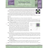 Amazon.com: Studio 180 Design Technique Sheet - for Cyclone Quilting Blocks