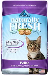 Amazon.com : Blue Buffalo Naturally Fresh Pellet Litter - 14 lb : Pet ...