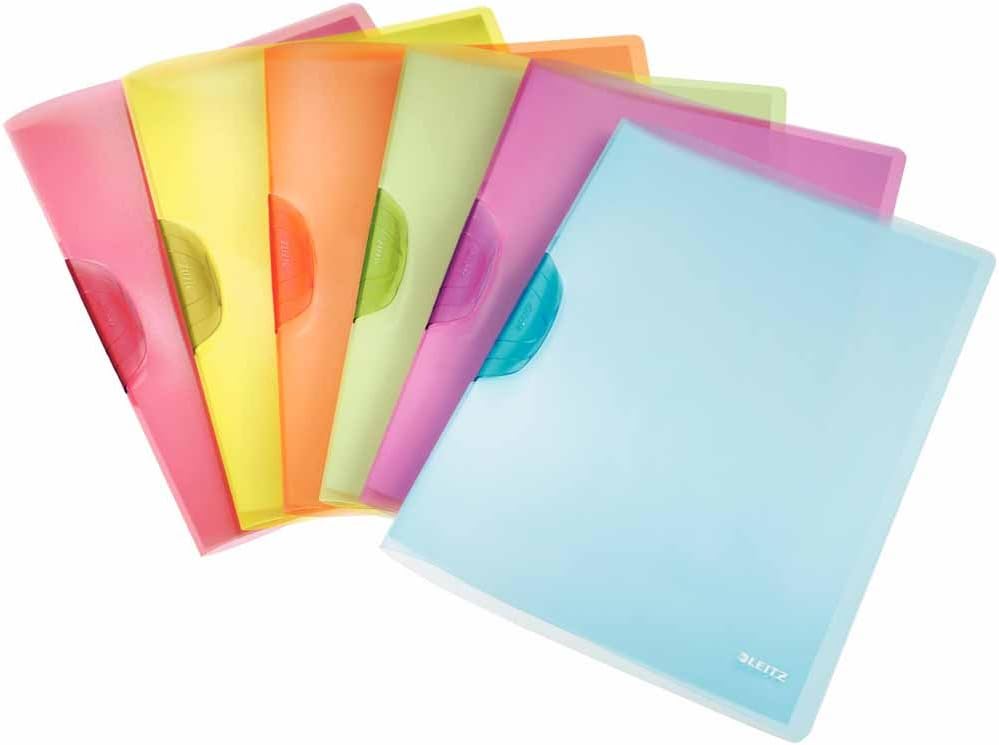 Leitz A4 Presentation Folder with Clip – Blue – BigaMart