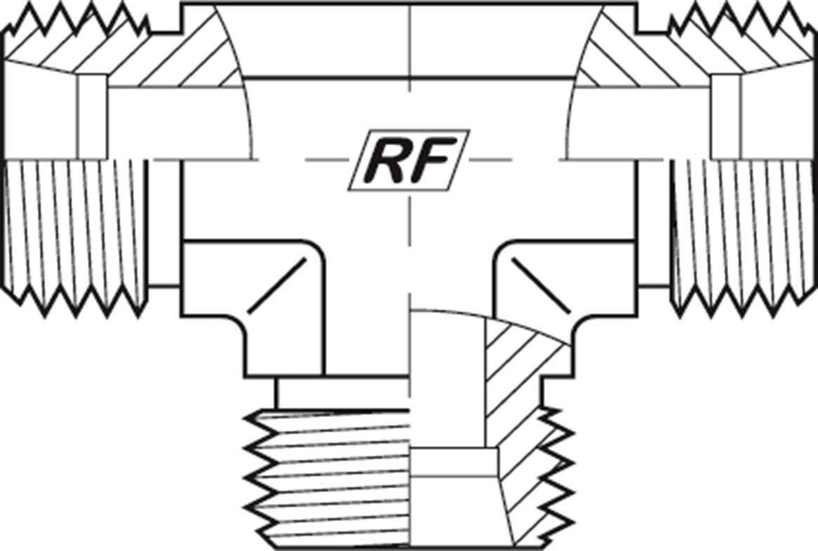 M18X1.5 Male Din Tube x M18X1.5 Male Din Tube Adaptall 5080S-10 Series ...