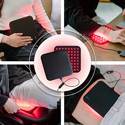 Cirius LED Pad Near-Infrared Red Light Therapy Device Home Use Portable Red Light Pad Deep ...