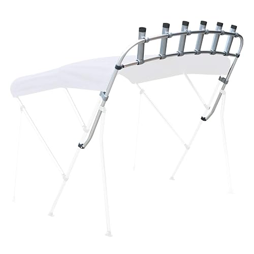 Oceansouth 'Clamp-on' Fishing Rack, Boat Rod Rack, Rocket Launcher ...