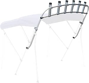 Amazon.com : Oceansouth 'Clamp-on' Fishing Rack, Boat Rod Rack, Rocket ...
