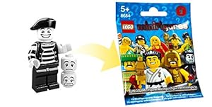 Amazon.com: LEGO - Minifigures Series 2 - MIME: Toys & Games