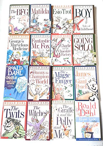 Roald Dahl 16 Book Slipcase Collection: Dahl, Roald: 9780140926996 ...
