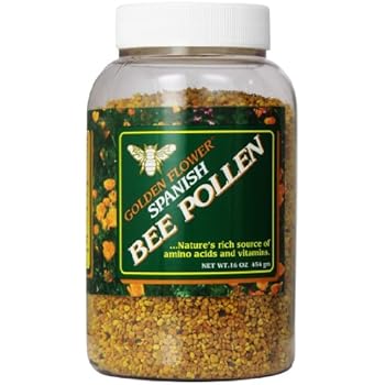 Amazon.com: Sunfood Bee Pollen, Spanish, 8 Ounces, Raw: Health ...