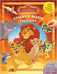 Disney The Lion Guard Sticker Book Treasury: Phidal Publishing Inc ...