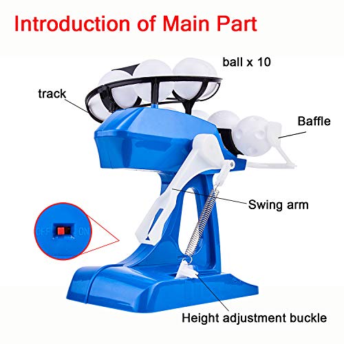 Liberry Outdoor Baseball Pitching Machine Toy, Baseball Training for ...