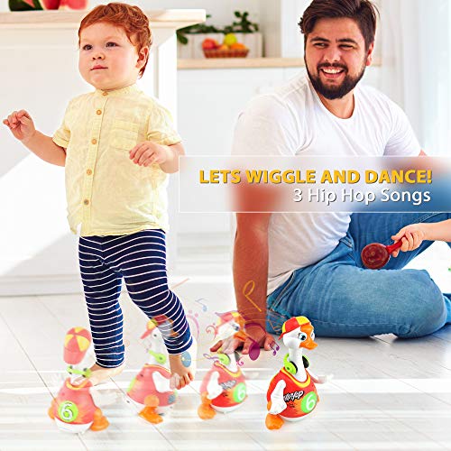 Musical Baby Toys, Walking Talking Dancing Hip Hop Goose Musical ...