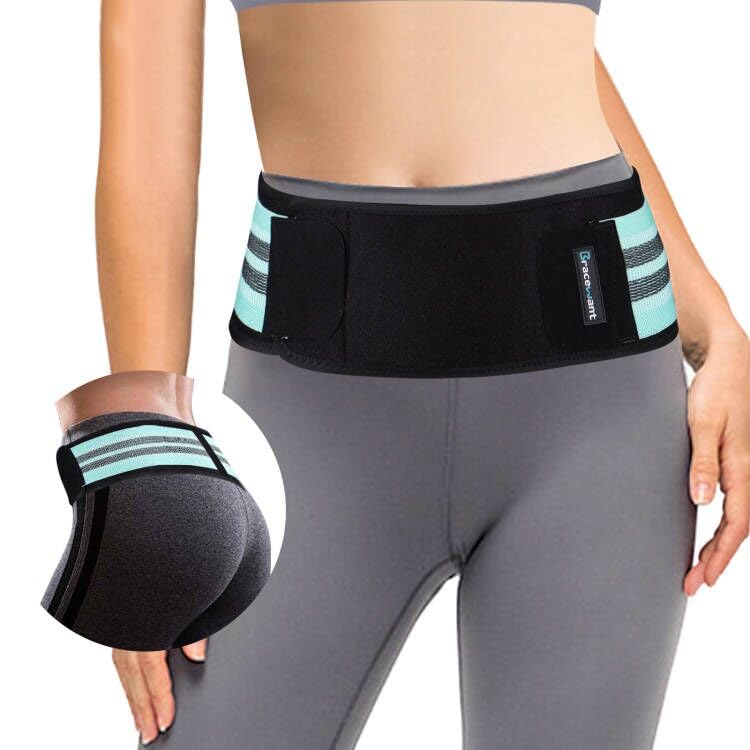 Sacroiliac SI Joint Hip Belt - Lower Back Support Brace for Women and ...