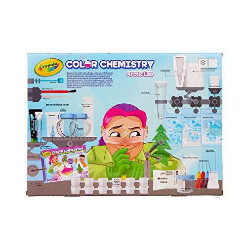 Crayola Artic Color Chemistry Set for Kids, Steam/Stem Activities ...