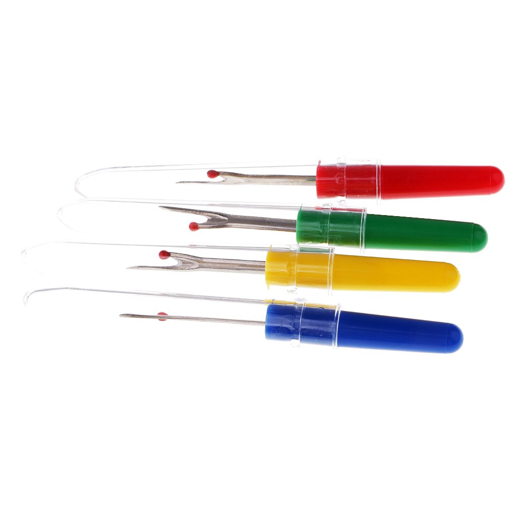 Phenovo 4 Pieces 8.5cm/3.3'' Seam Ripper Stitch Unpicker Thread Picker ...