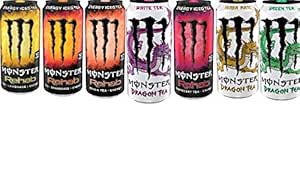 Amazon.com : Monster Rehab Variety Pack 15.5 ounce : Lemonade ...